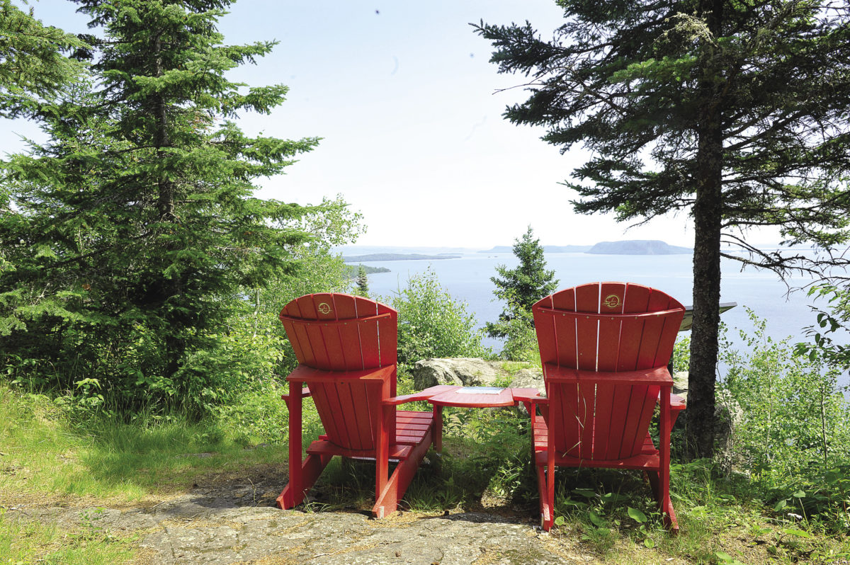 The Red Chairs of Lake Superior - Northern Wilds Magazine