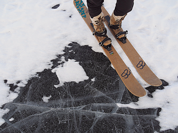 Nordic skating (wild ice) - Northern Wilds Magazine